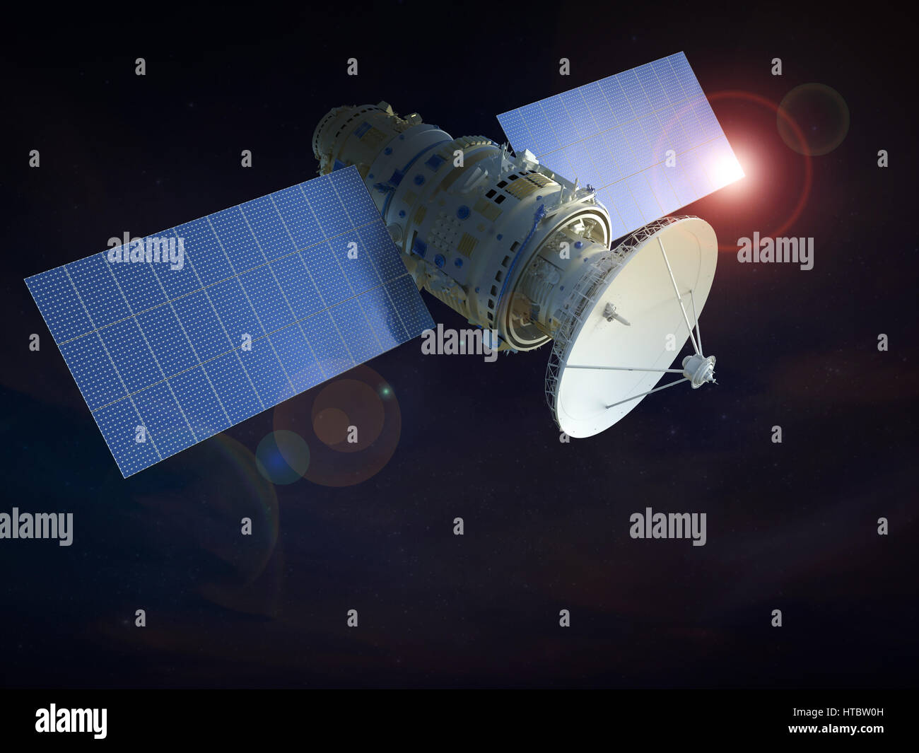 Vue satellite en 3d Banque de photographies et d’images à haute ...