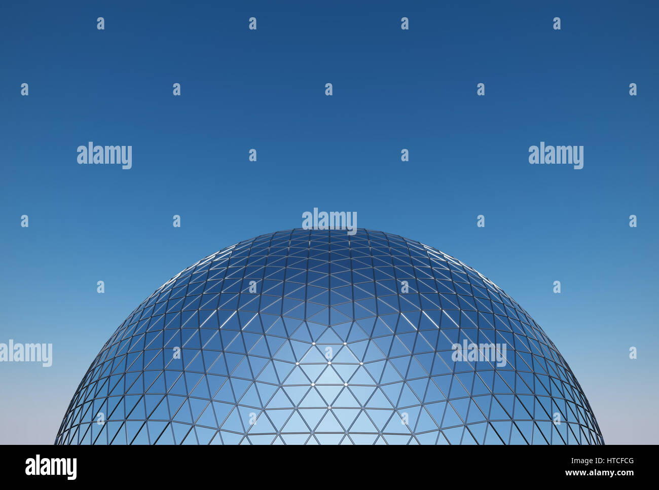 Geodesic dome structure Banque de photographies et d’images à haute ...