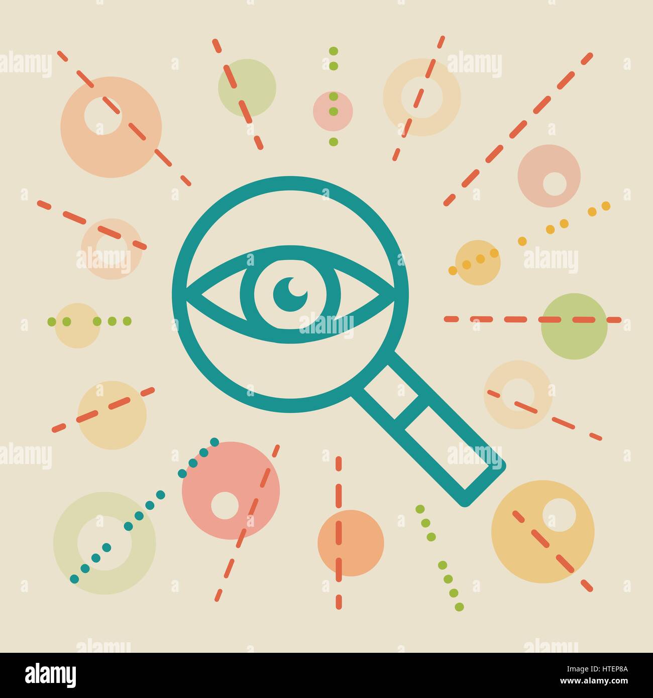 Vue d'ensemble. Business concept vector illustration Image Vectorielle ...