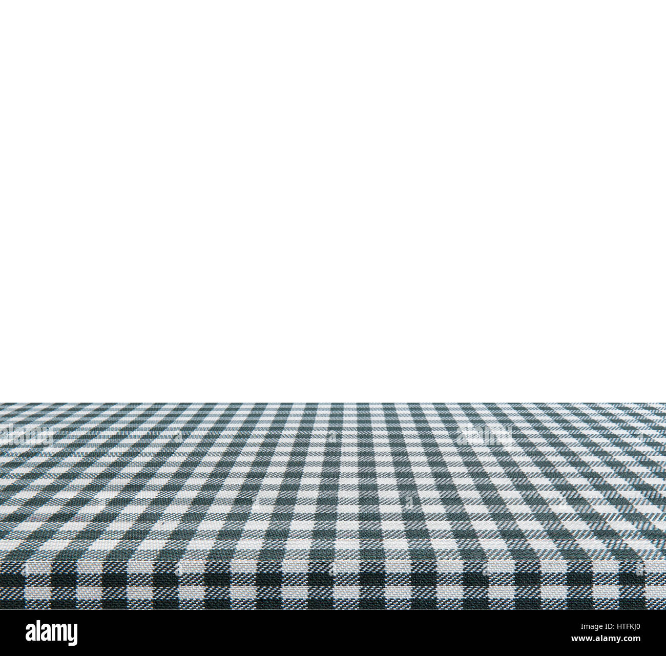 Table vide isolé sur fond blanc - utiliser pour votre photomontage ou l ...