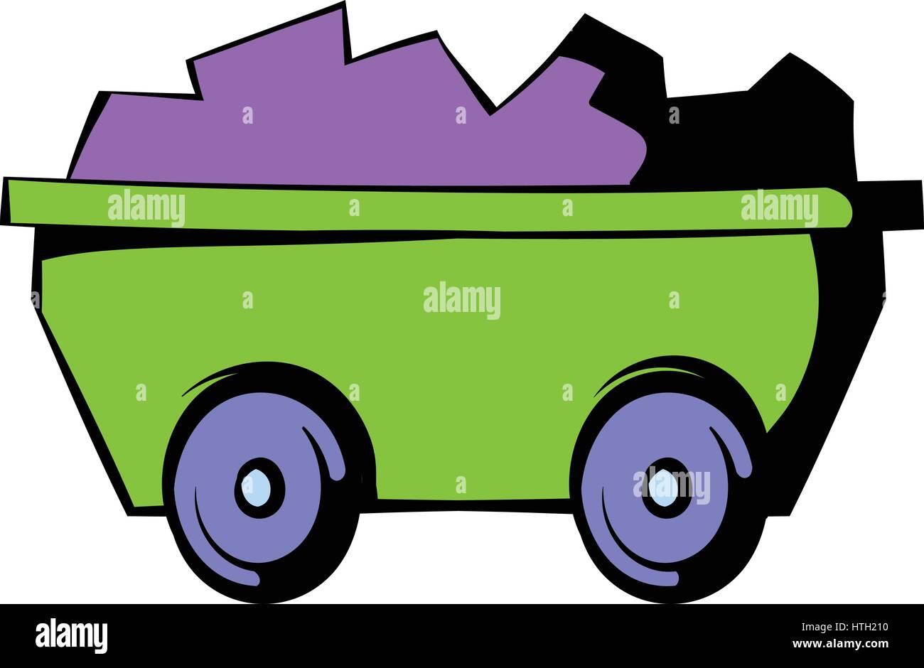 L'icône du chariot, l'icône cartoon Image Vectorielle Stock - Alamy