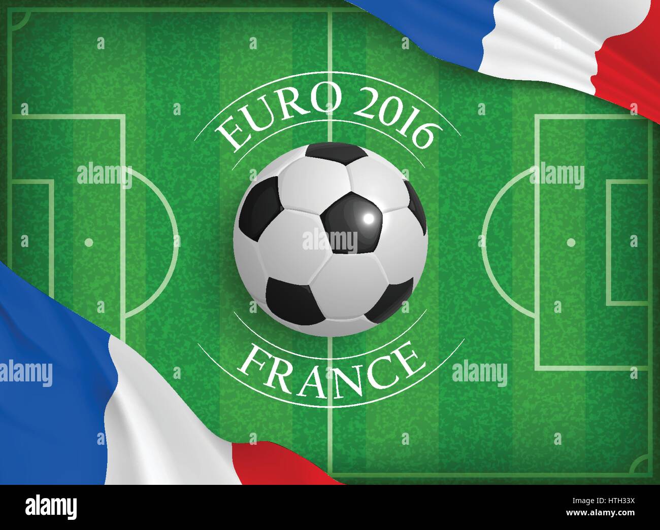 Match de l'euro 2016 Banque d'images vectorielles - Alamy
