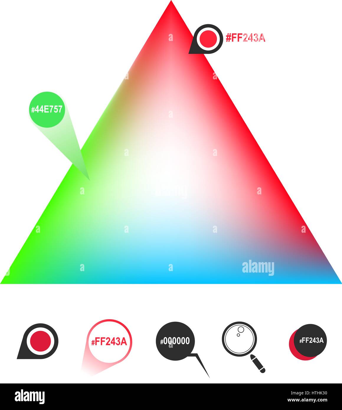 Calibration icon vector vectors Banque d'images vectorielles - Alamy