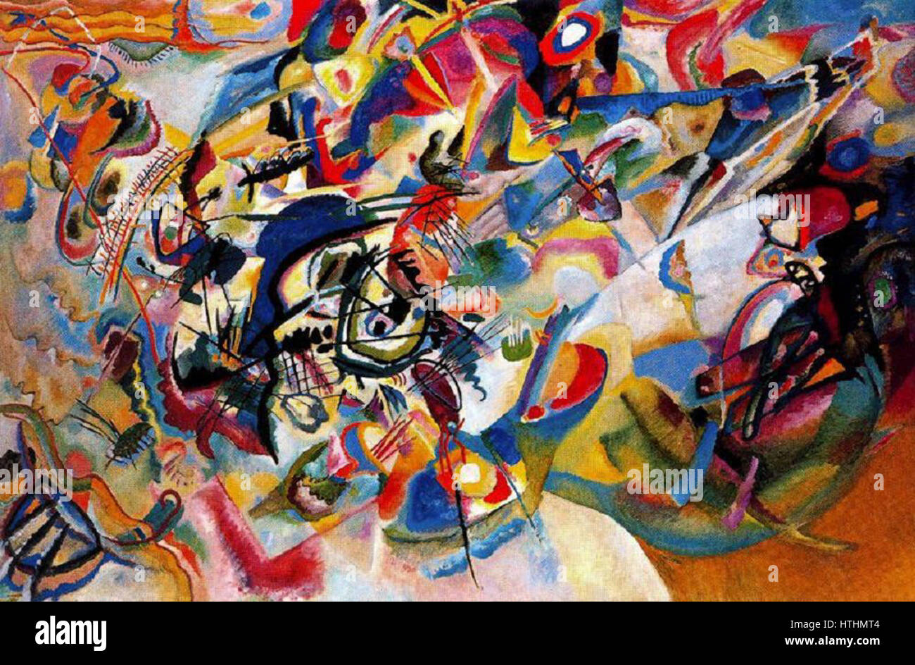 Composition vi kandinsky Banque de photographies et d’images à haute ...