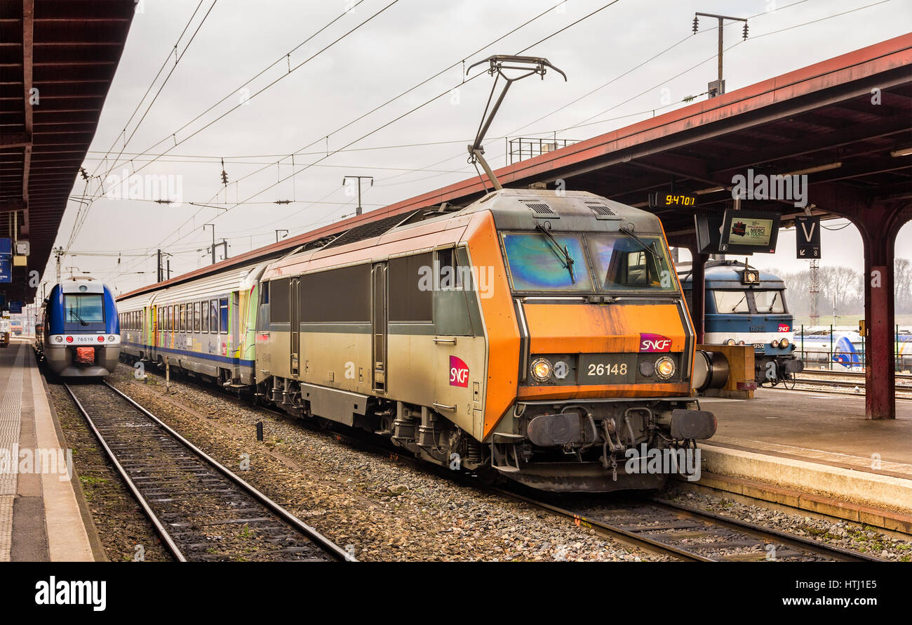 Sncf train interior Banque de photographies et d’images à haute ...