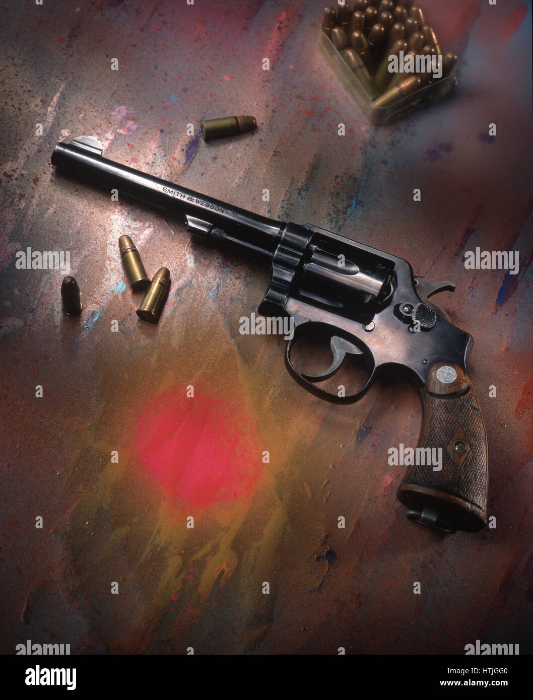 Pistolet revolver smith et wesson Banque de photographies et d’images à ...