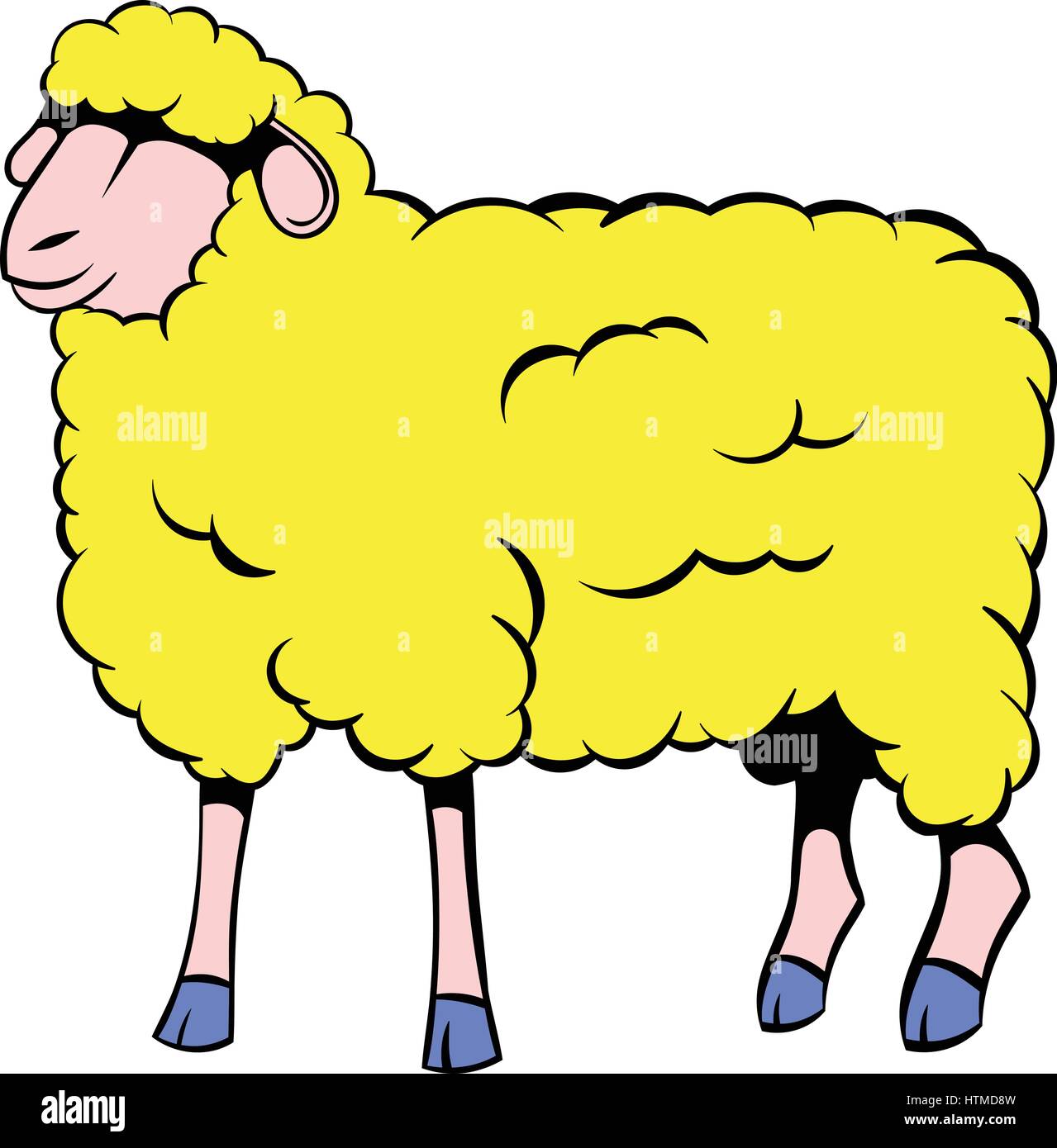 Cartoon Sheep Banque d'image et photos - Alamy