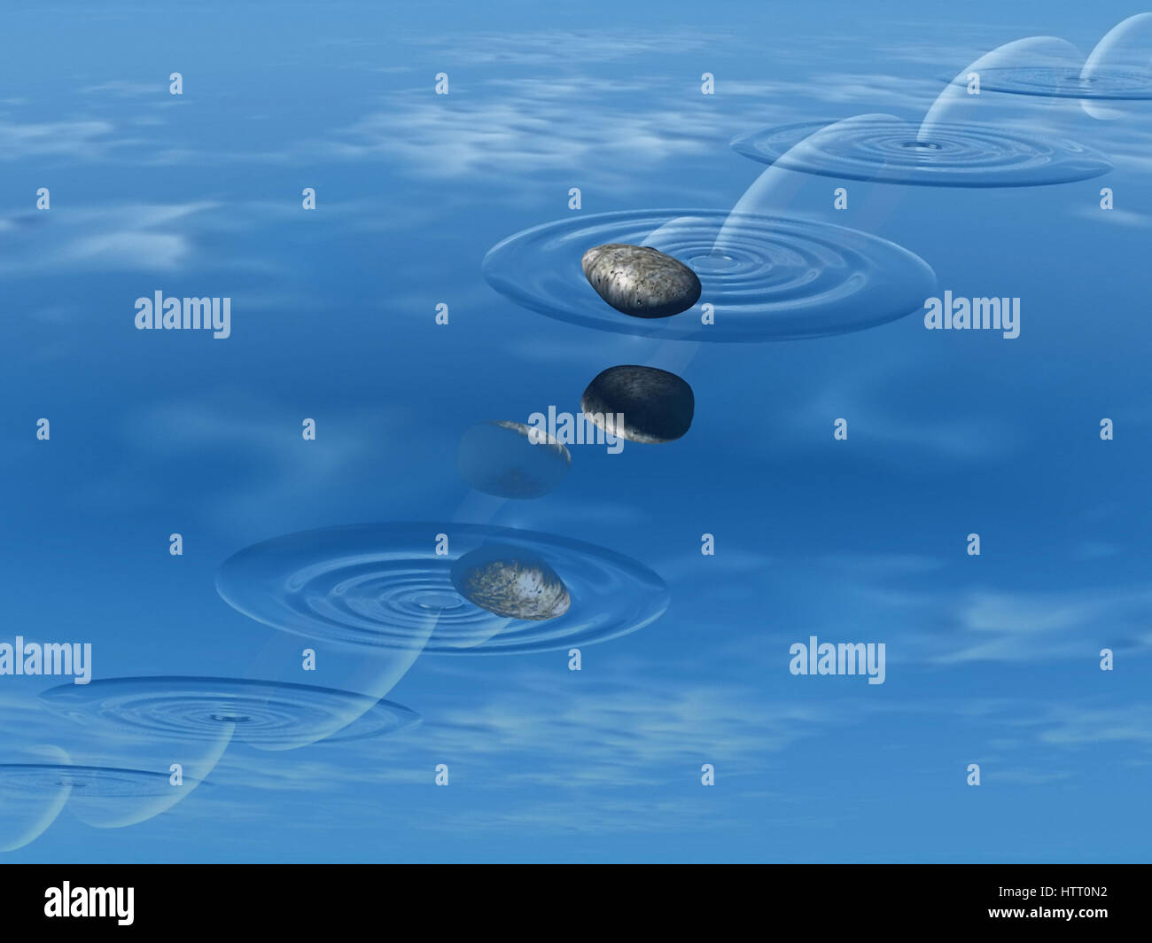 Ricochet Eau Banque d'image et photos - Alamy