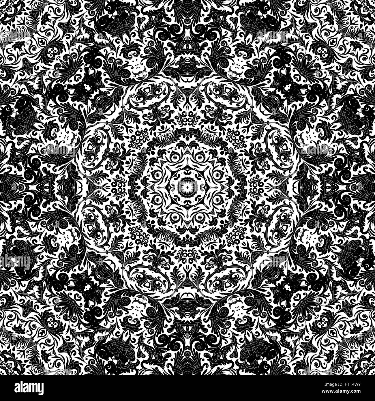 Arabesque florale Banque de photographies et d’images à haute ...