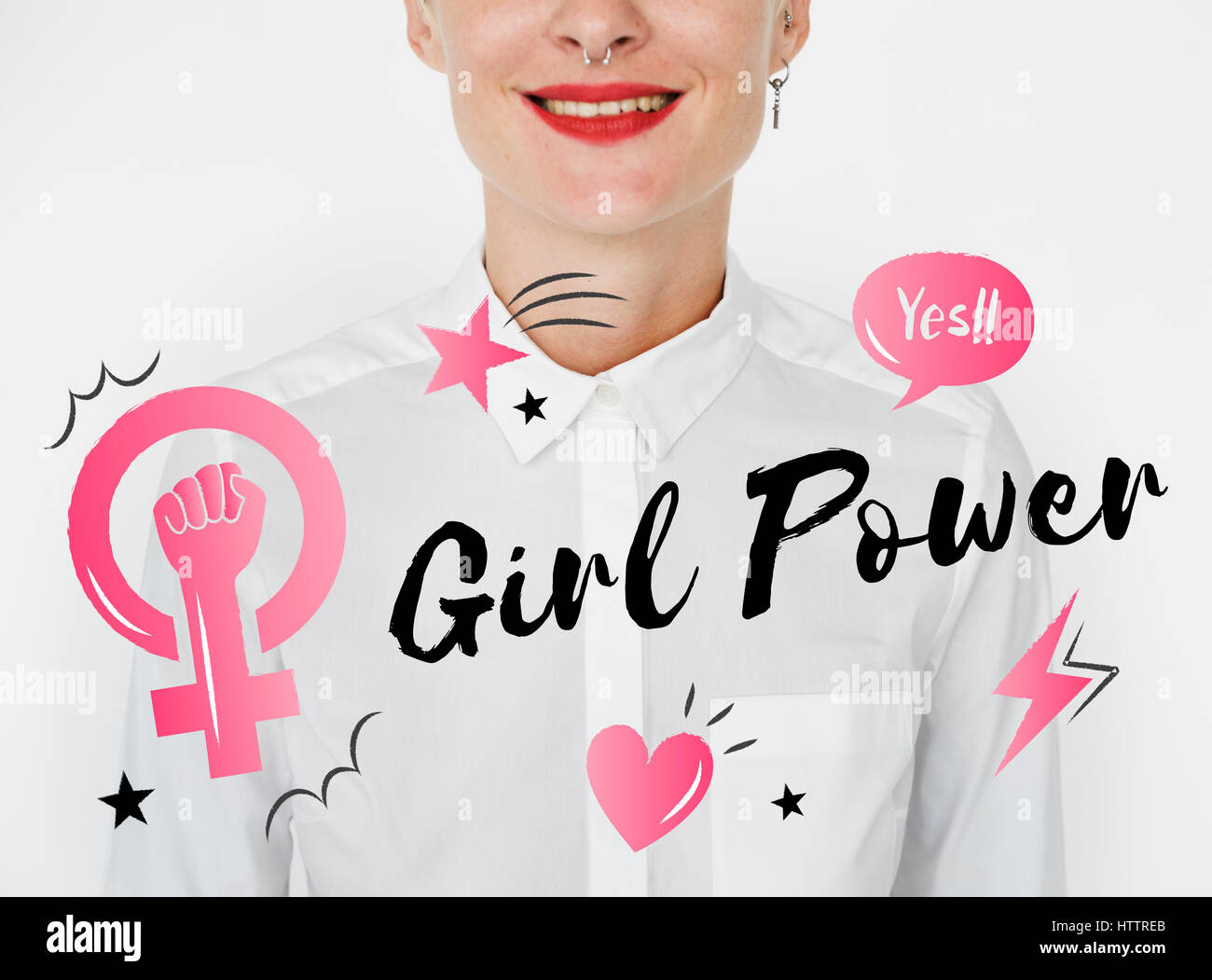 Mouvement de liberation de la femme Banque de photographies et d’images ...