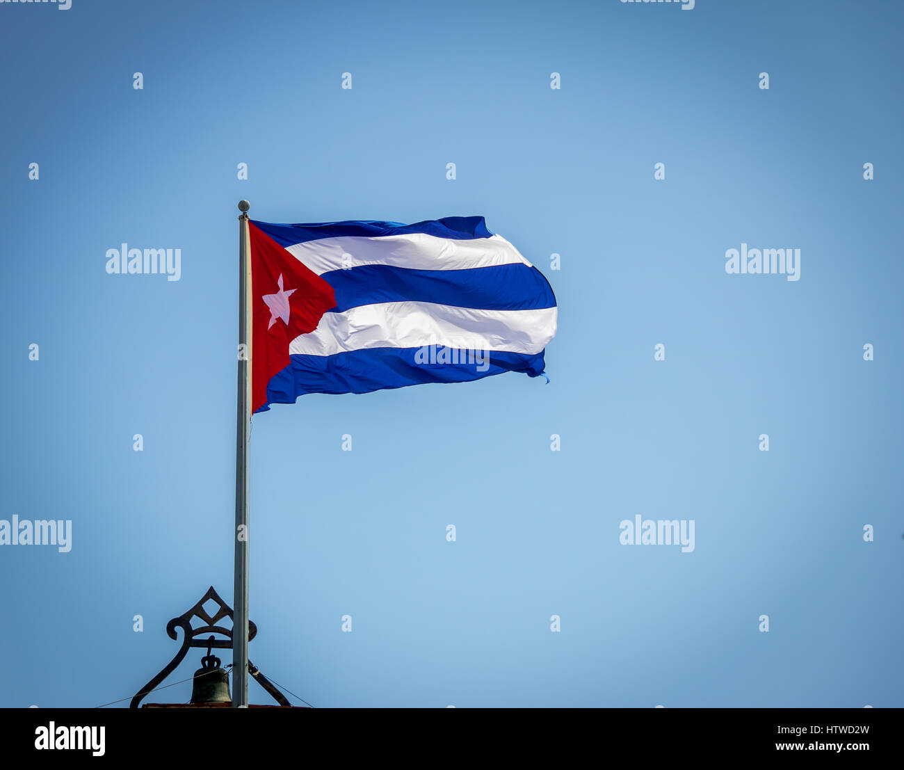Couleurs du drapeau cubain Banque de photographies et d’images à haute ...
