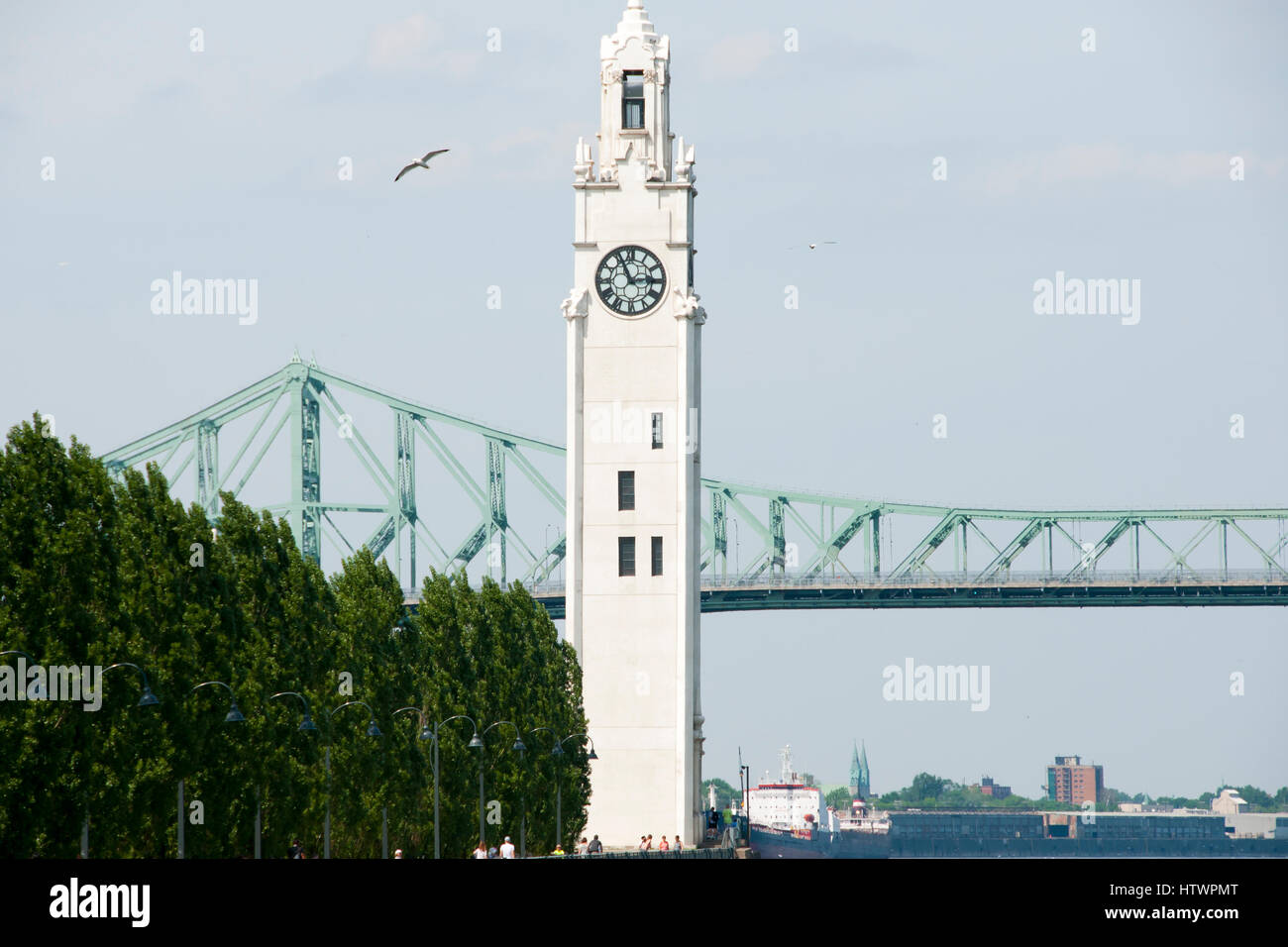 Old port clock tower Banque de photographies et d’images à haute ...