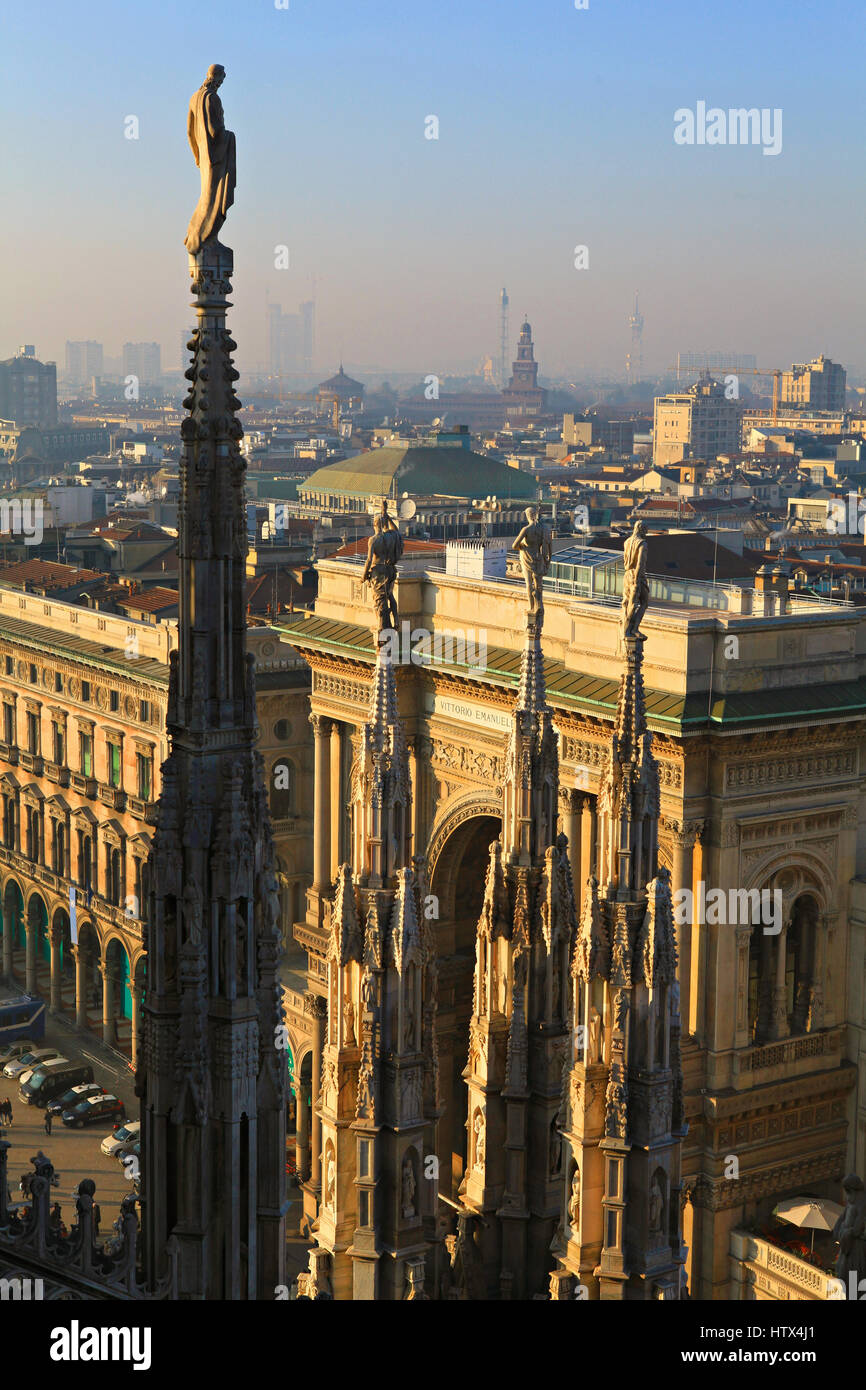 Vue de dessus de toit italie Banque de photographies et d’images à ...