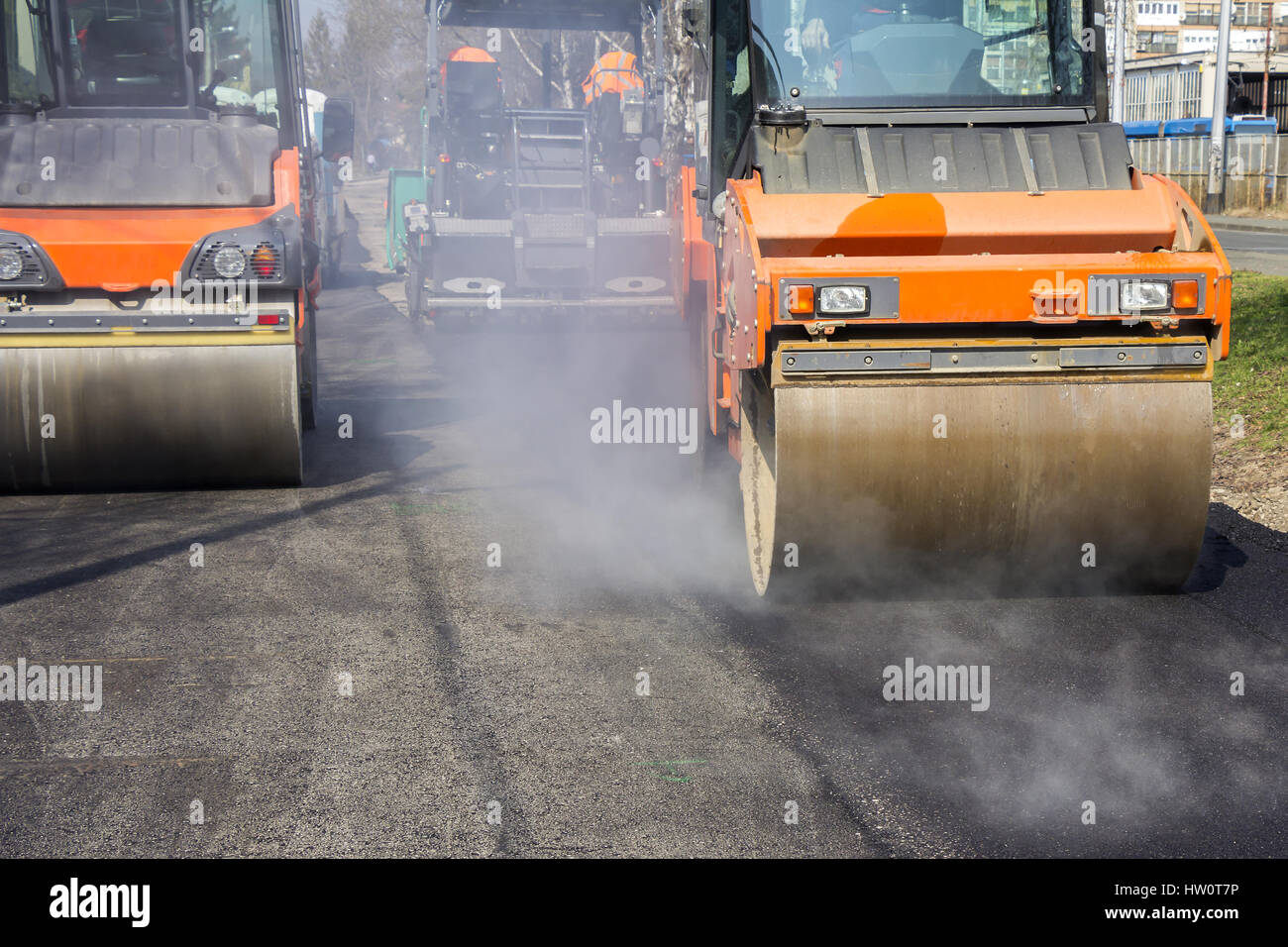 Compacting machine Banque de photographies et d’images à haute ...