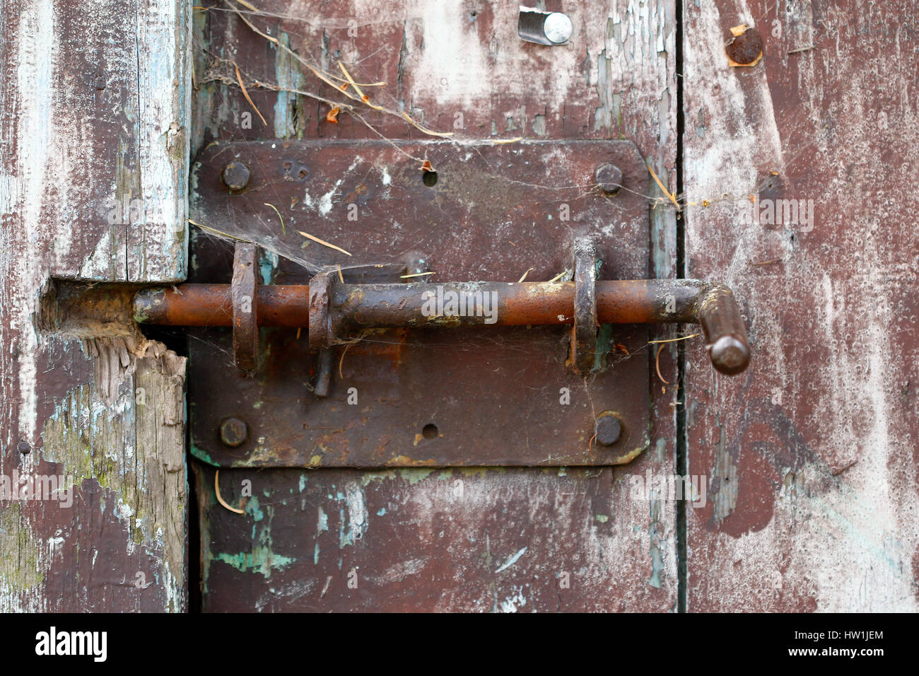 Lock mechanism detail Banque de photographies et d’images à haute ...