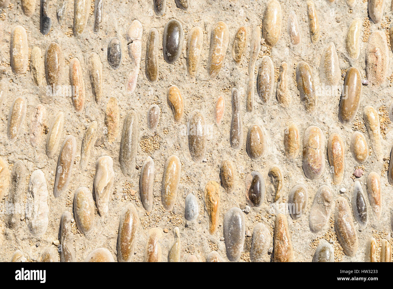 Seamless texture with pebbles Banque de photographies et d’images à ...