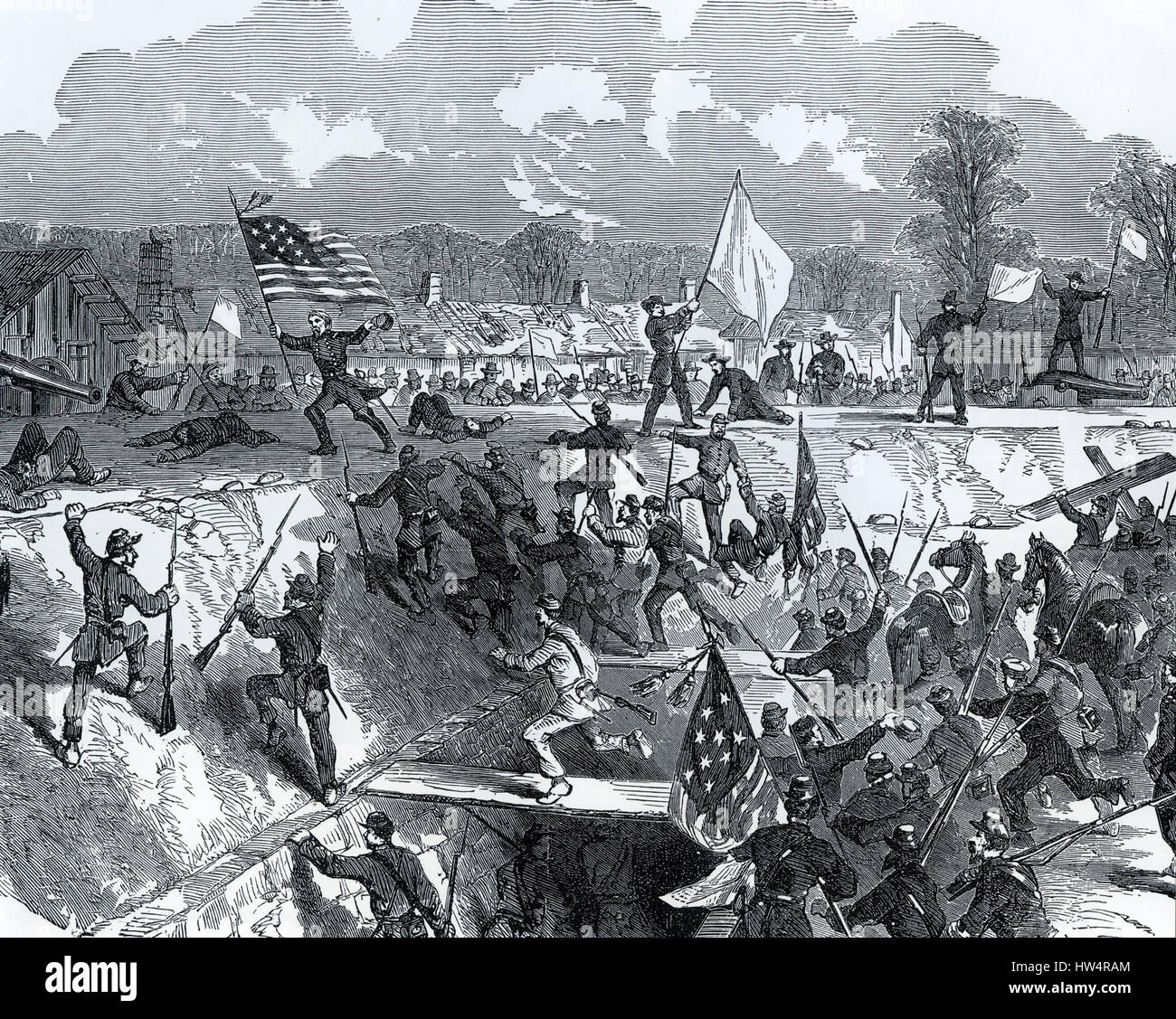 American civil war fort Banque de photographies et d’images à haute ...