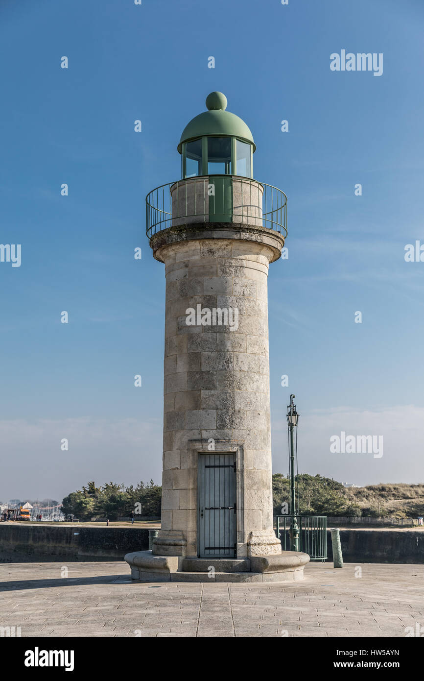 Tour phare Joséphine à Saint-Gilles Croix de Vie (France Photo Stock ...