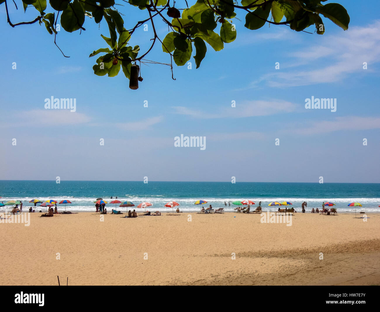 Plage de varkala plage de varkala Banque de photographies et d’images à ...