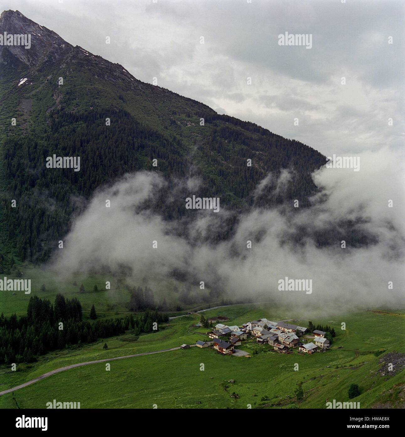 France savoie tarentaise valley bozel Banque de photographies et d ...