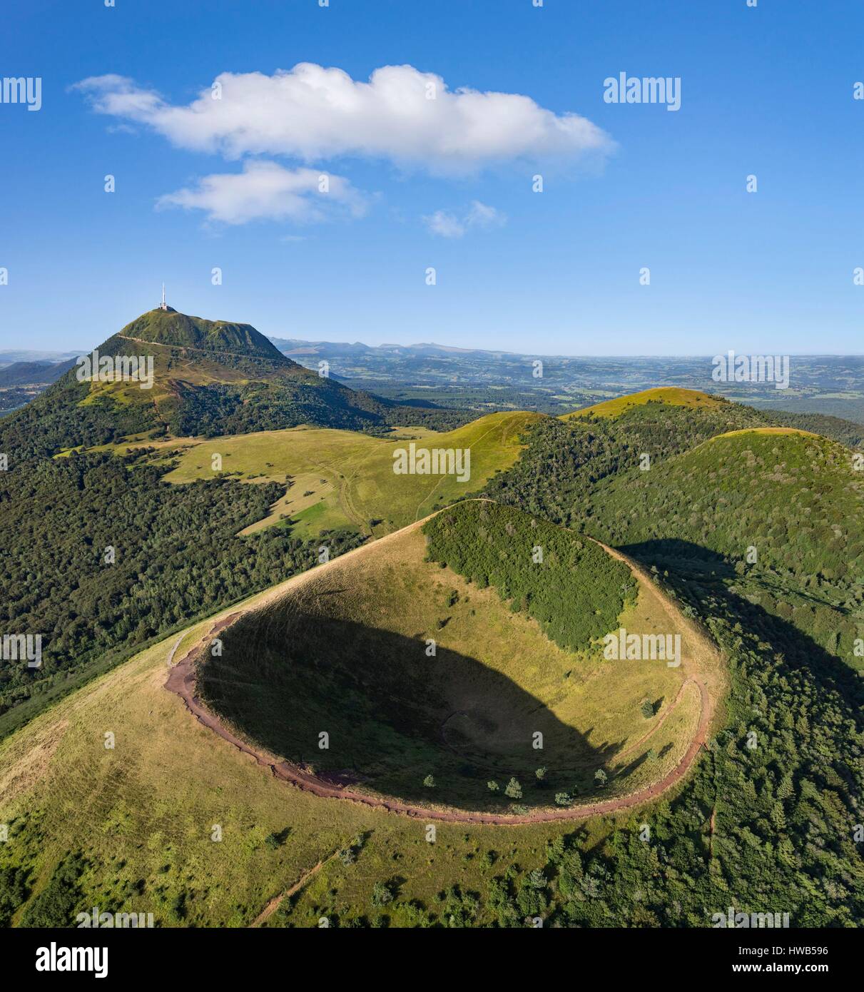 France, Puy de Dome, Clermont-Ferrand, Parc Naturel Régional des ...
