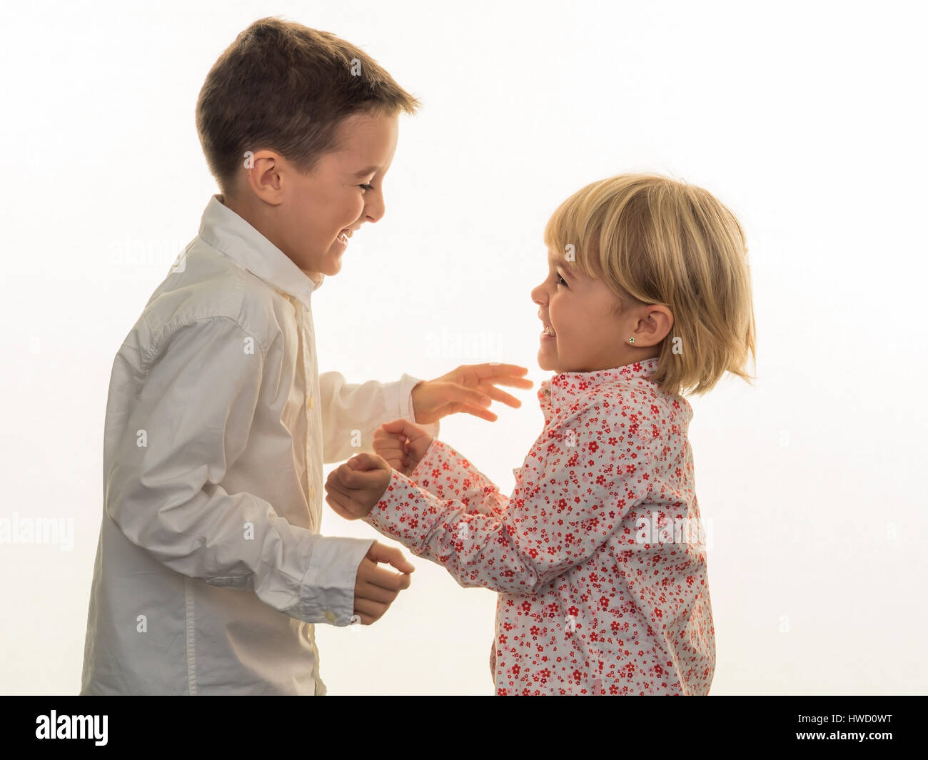 Zwei Kleine Kinder Banque d'image et photos - Alamy