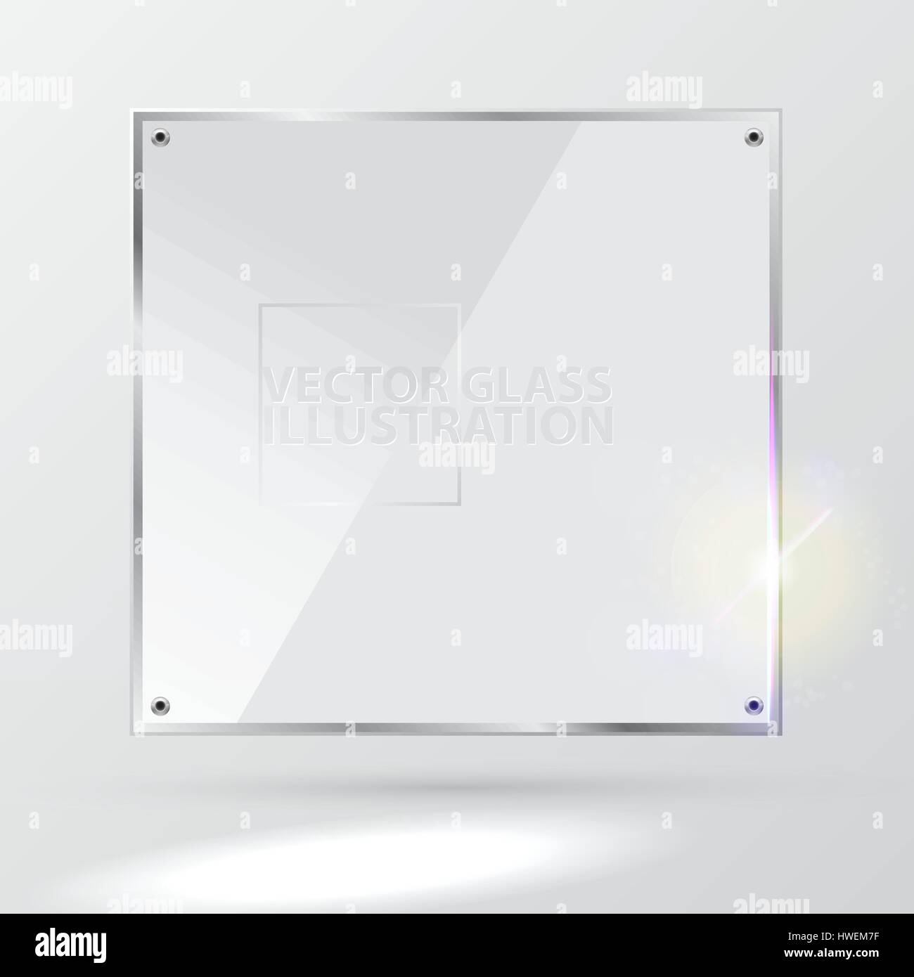 Verre texture Banque d'images vectorielles - Alamy