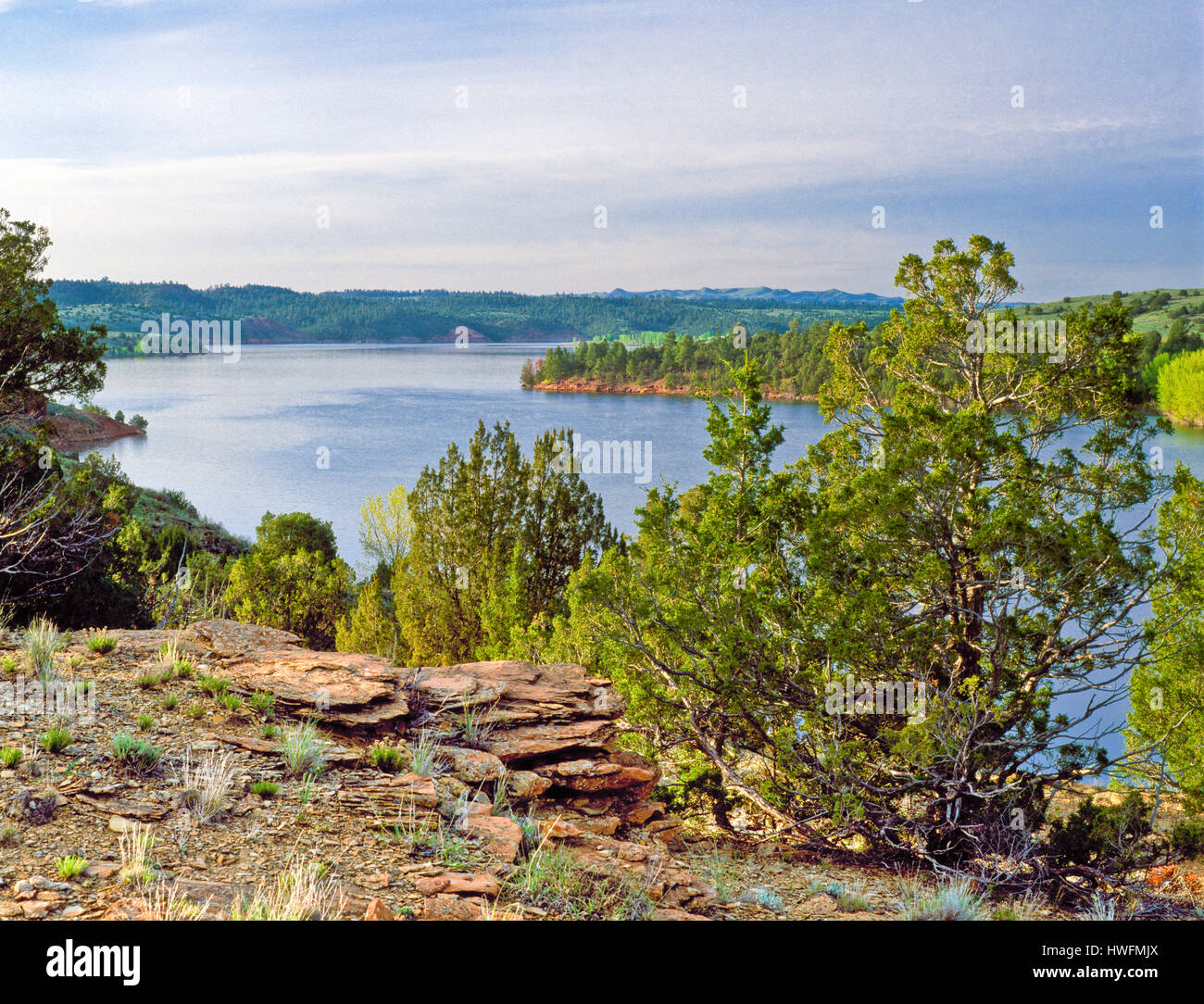 Tongue river reservoir Banque de photographies et d’images à haute résolution - Alamy
