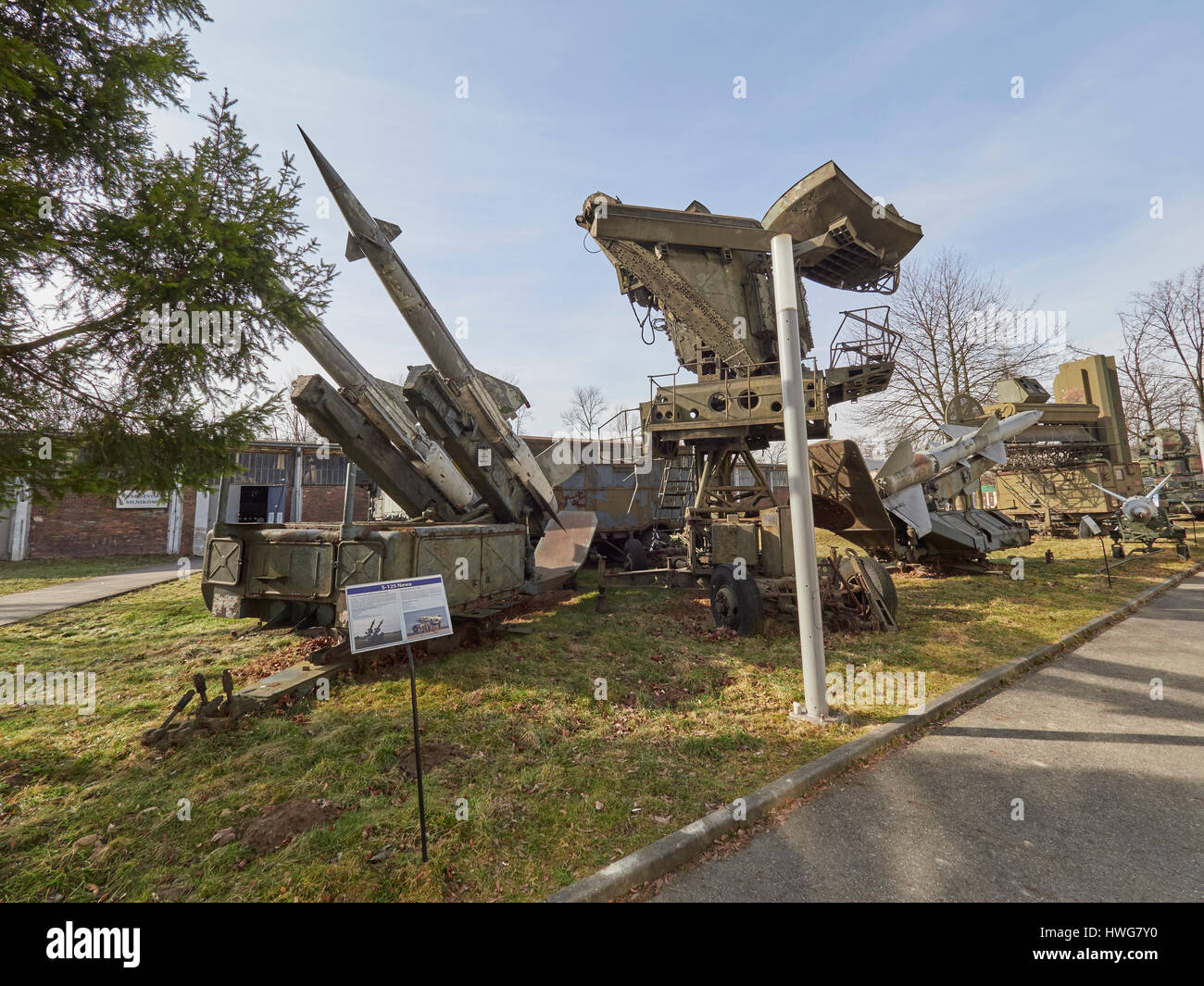 S-125 russes/Neva Pechora ou Newa SAM surface to air missile system au ...