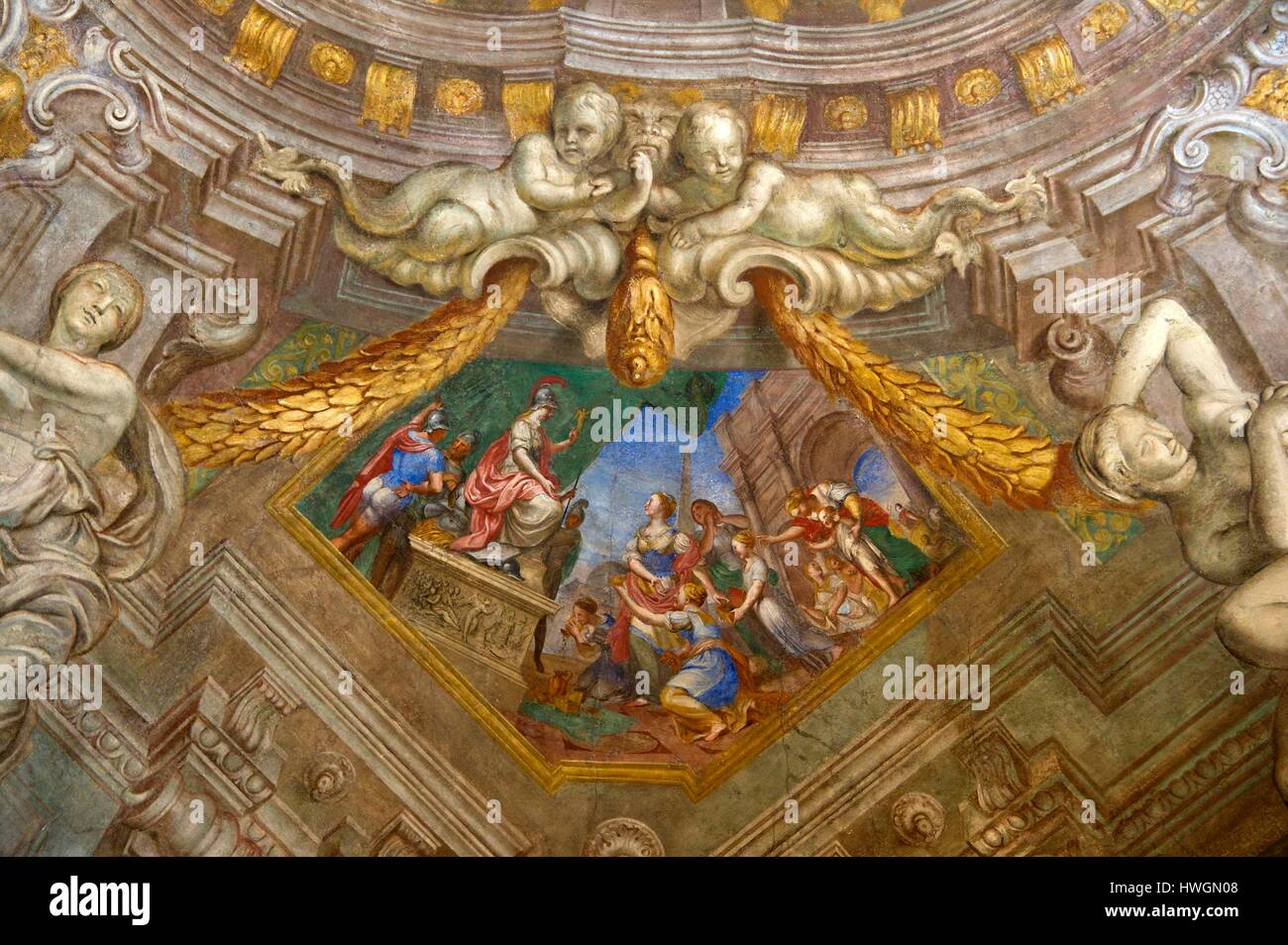 L'Italie, Ligurie, Gênes, Via Garibaldi, Palazzi delle Strade Nuove ...