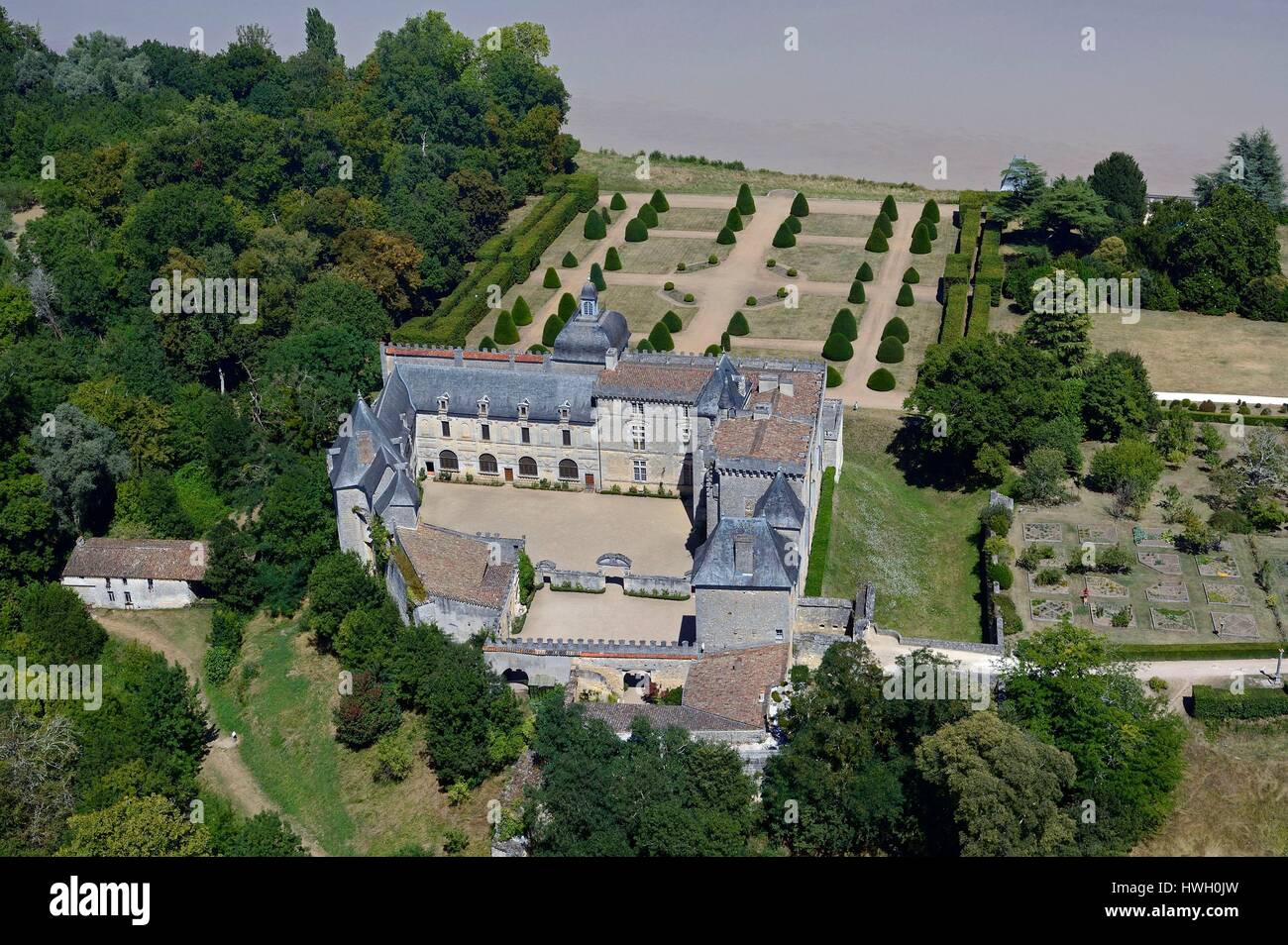 Château de vayres Banque de photographies et d’images à haute ...