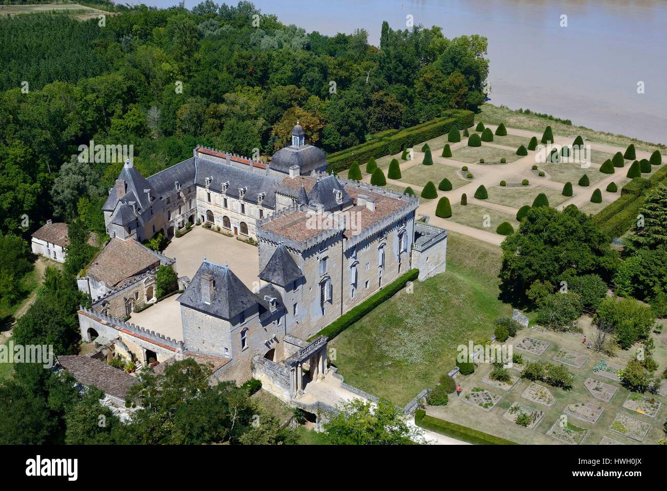 Château de vayres Banque de photographies et d’images à haute ...