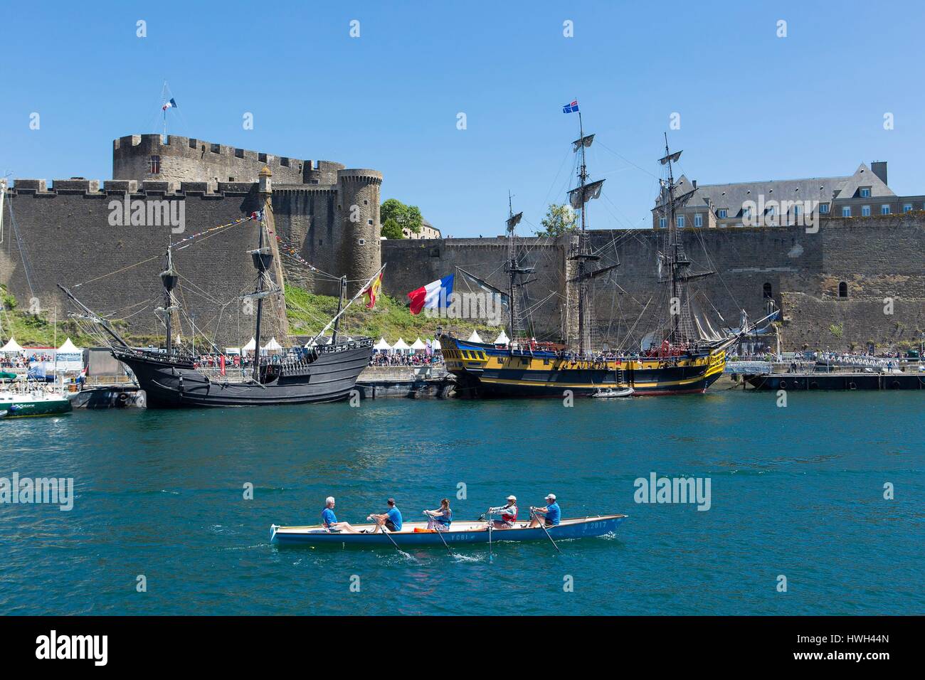 La France, Finistère, Brest, fêtes maritimes internationales de Brest ...