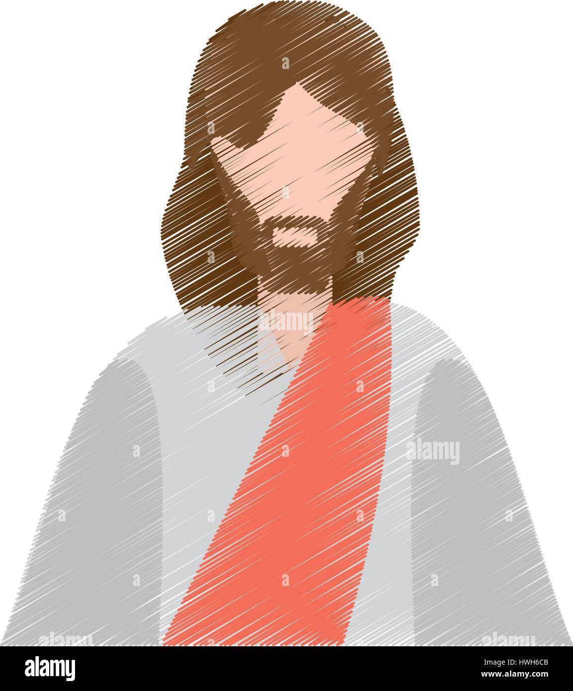 Dimensions jésus christ christianisme Image Vectorielle Stock - Alamy