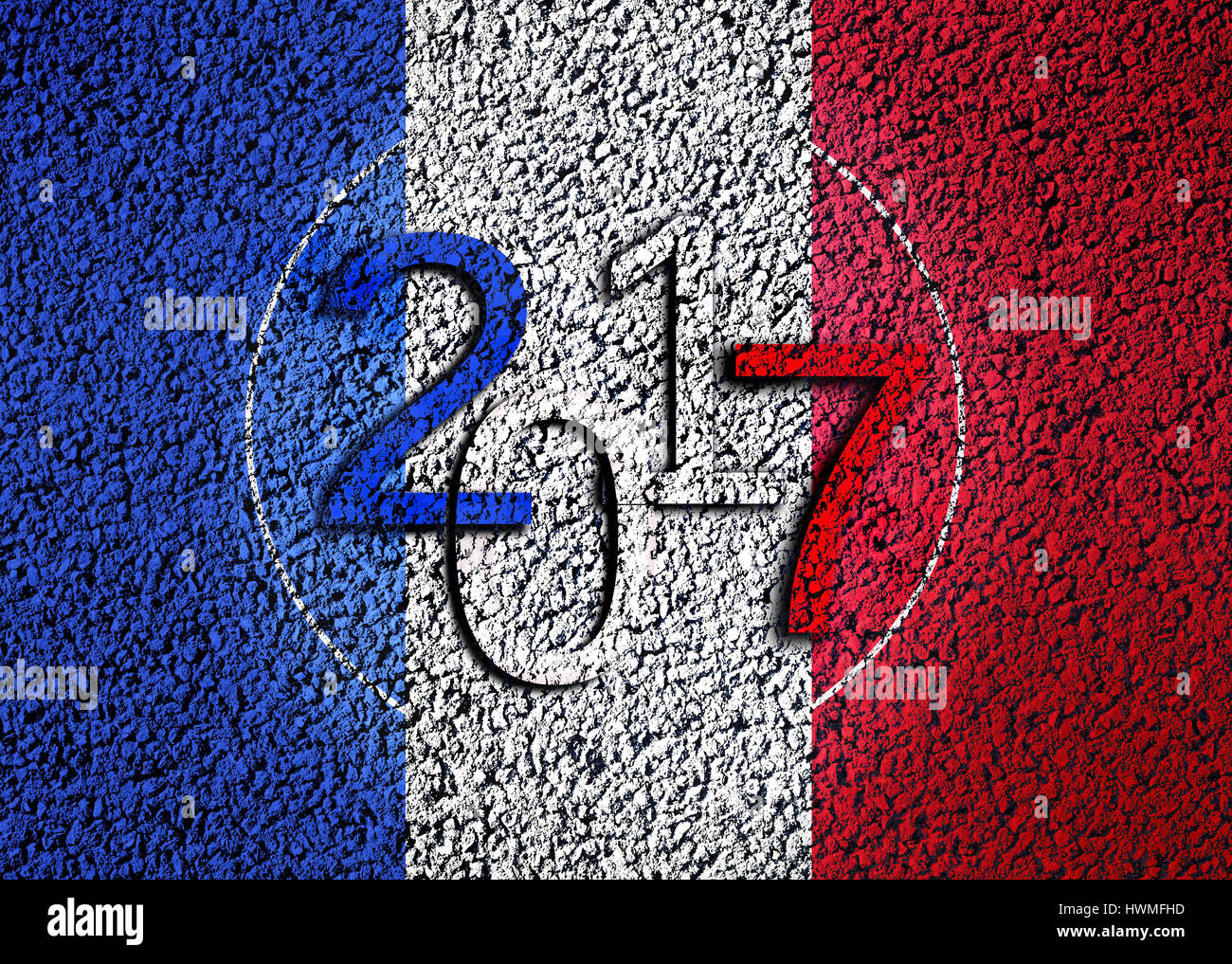 Le drapeau tricolore Banque d'image et photos - Alamy