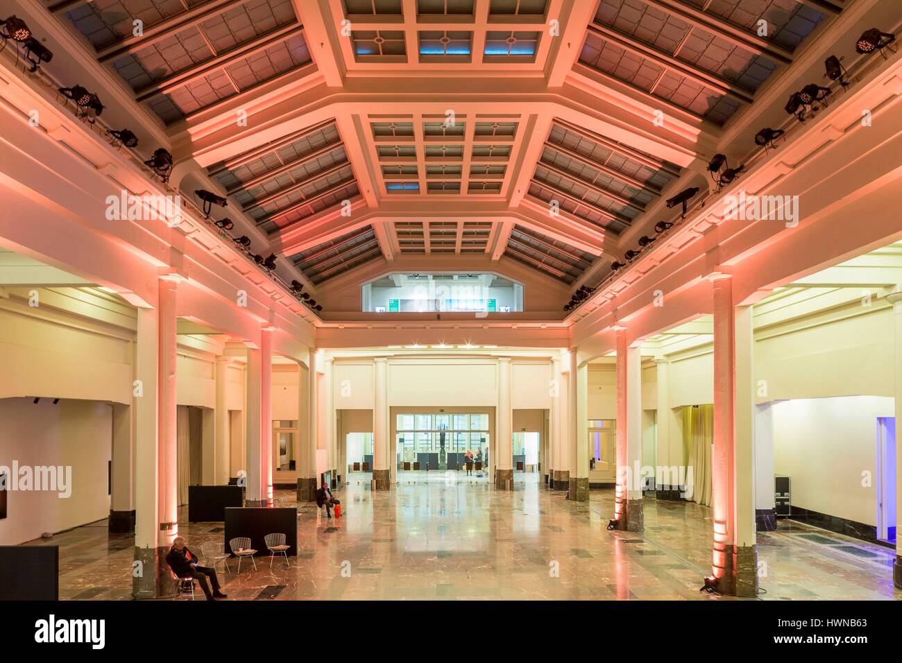 Belgique, Bruxelles, Palais des Beaux-Arts (BOZAR) construit par Victor ...