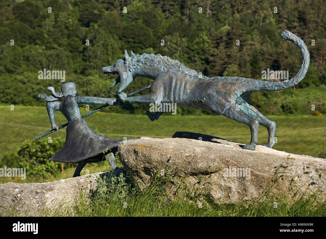 Beast of gevaudan Banque de photographies et d’images à haute ...