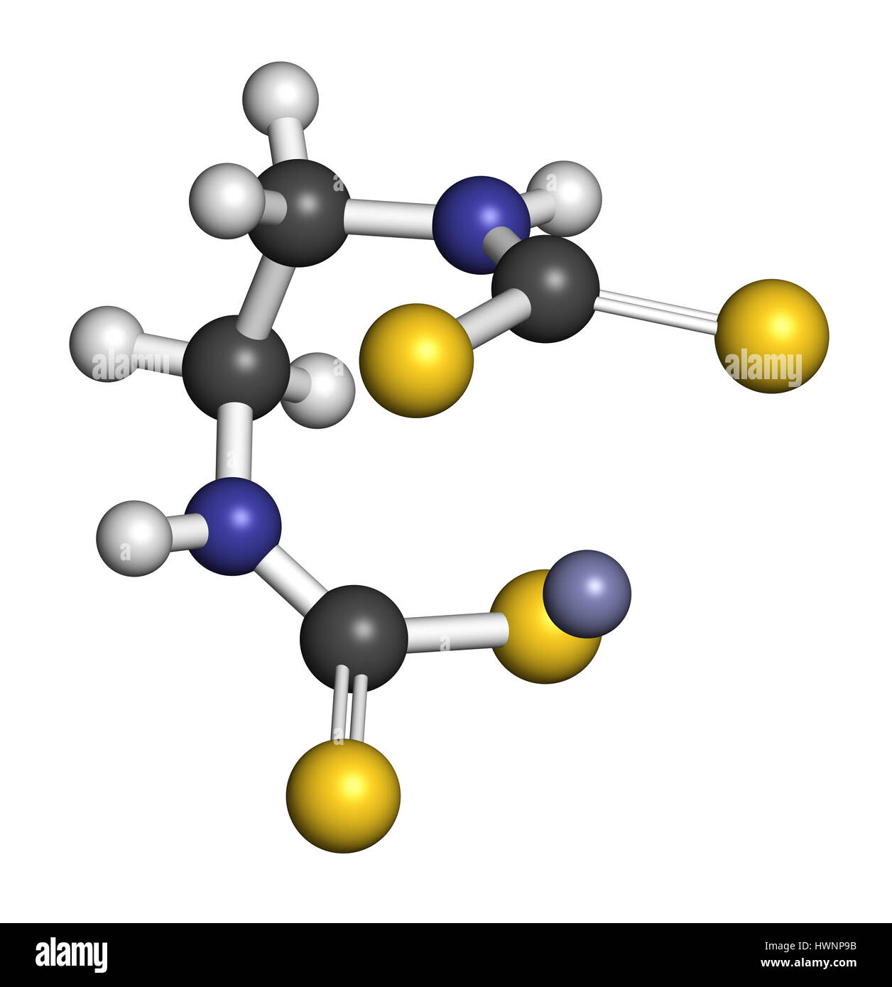 Zineb fungicide molecule Banque de photographies et d’images à haute ...