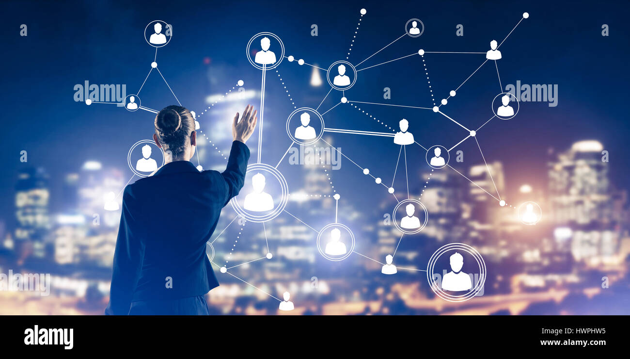 Technologies sans fil moderne et la mise en réseau comme un outil ...