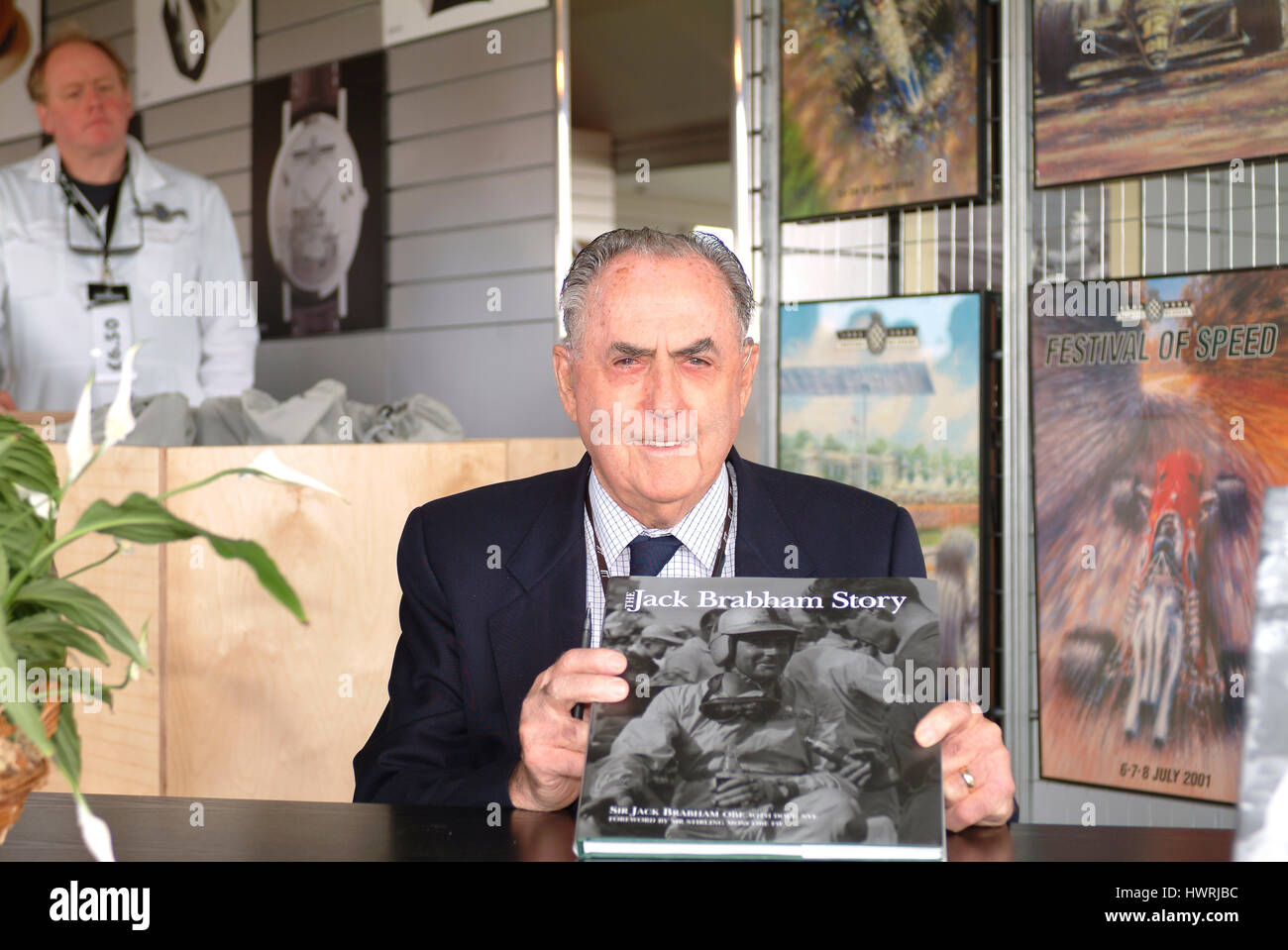 Sir Jack Brabham, OBE, Goodwood, England, UK 2004. Jack Brabham lors du ...