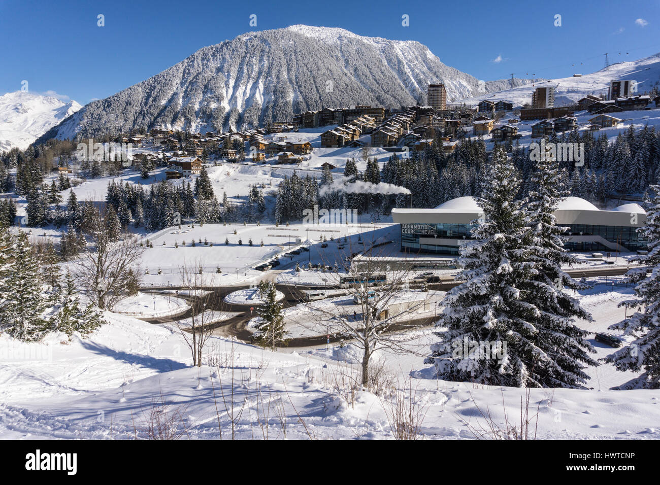 Courchevel 1650 Banque de photographies et d’images à haute résolution ...