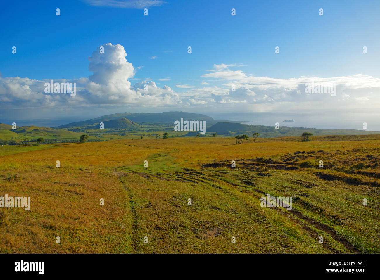Paques island statue Banque de photographies et d’images à haute ...
