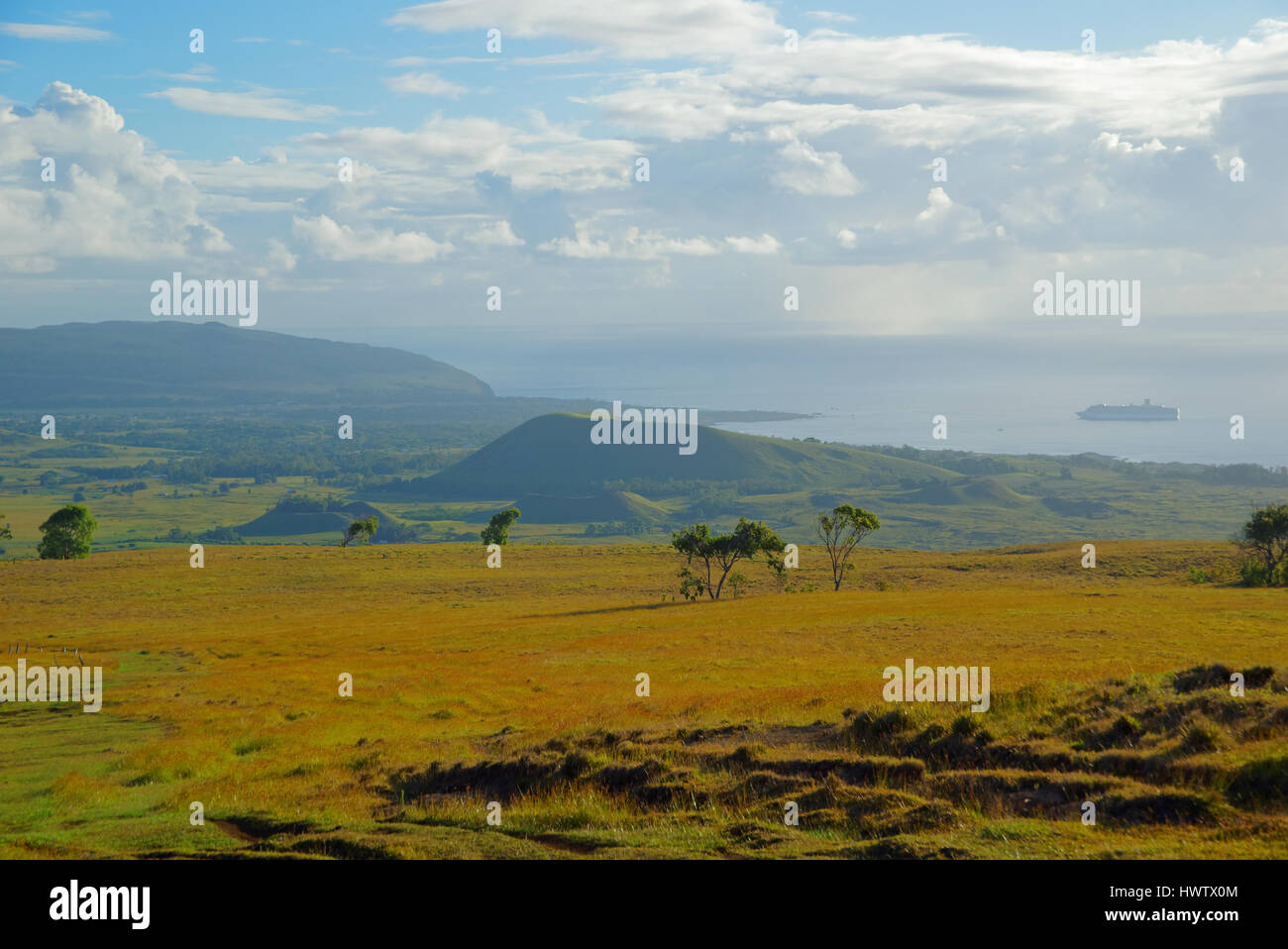 Paques island statue Banque de photographies et d’images à haute ...
