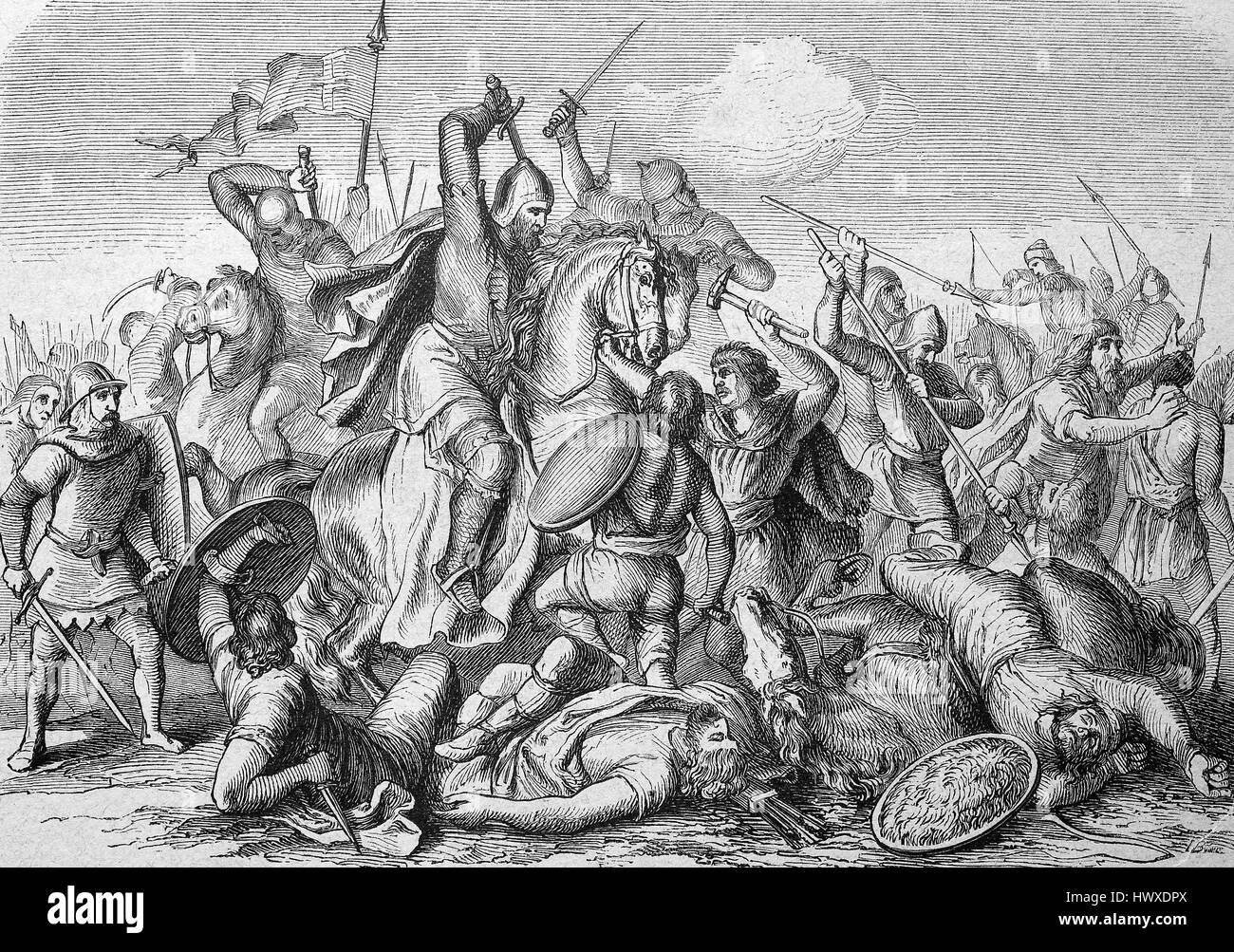 Bataille du lechfeld Banque de photographies et d’images à haute ...