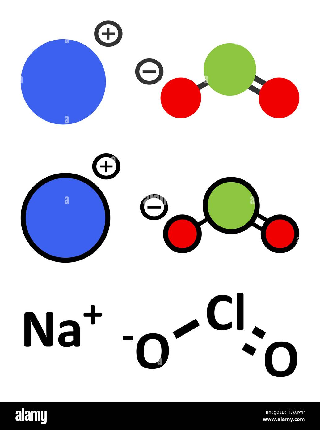 Acide chloreux Banque d'images vectorielles - Alamy