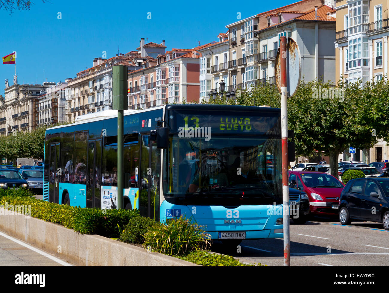 Santander Bus Banque d'image et photos - Alamy