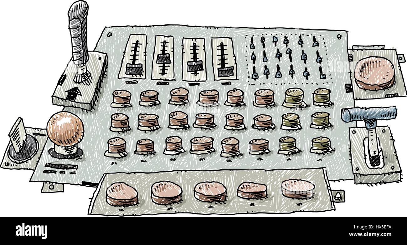 Tableau de commande Banque d'images vectorielles - Alamy