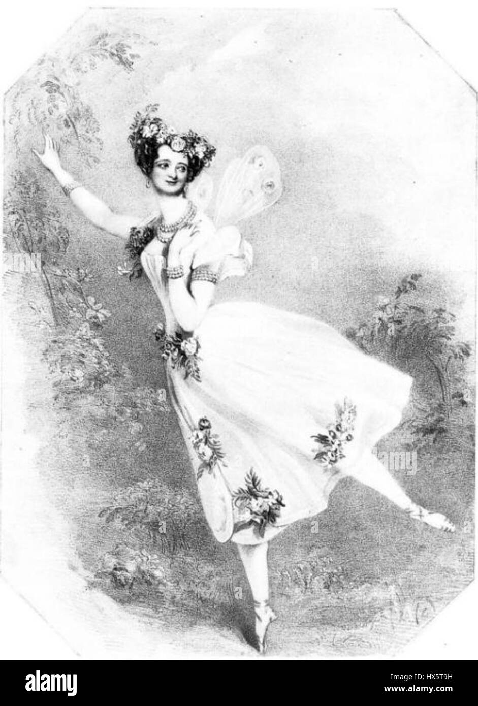 Marie Taglioni, l'une des danseuses de ballet les plus célèbres du XIXe ...
