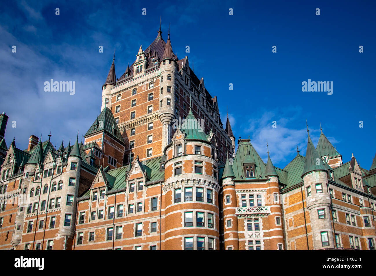 Le chateau frontenac Banque de photographies et d’images à haute ...