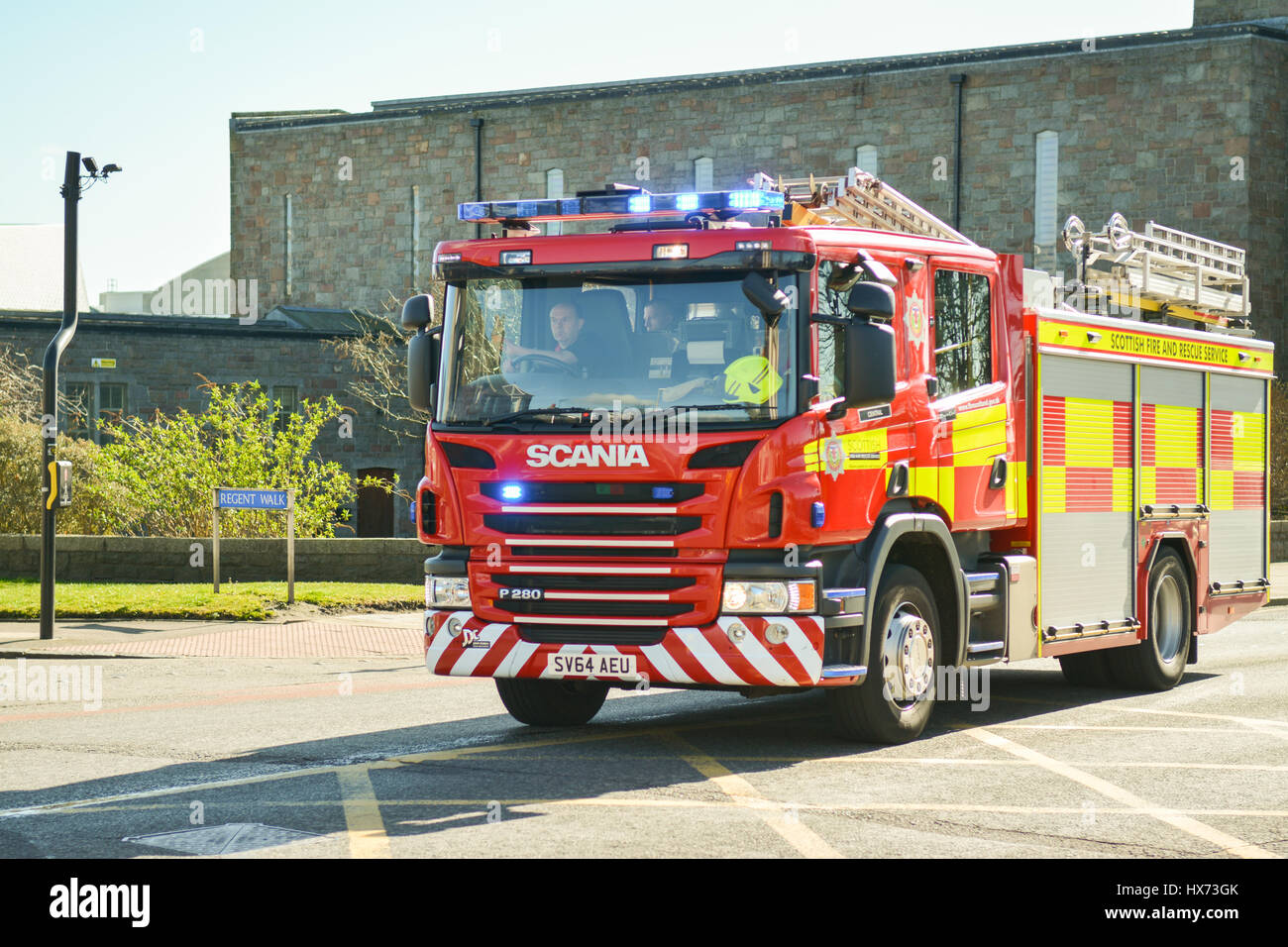 Fire engine scotland Banque de photographies et d’images à haute ...